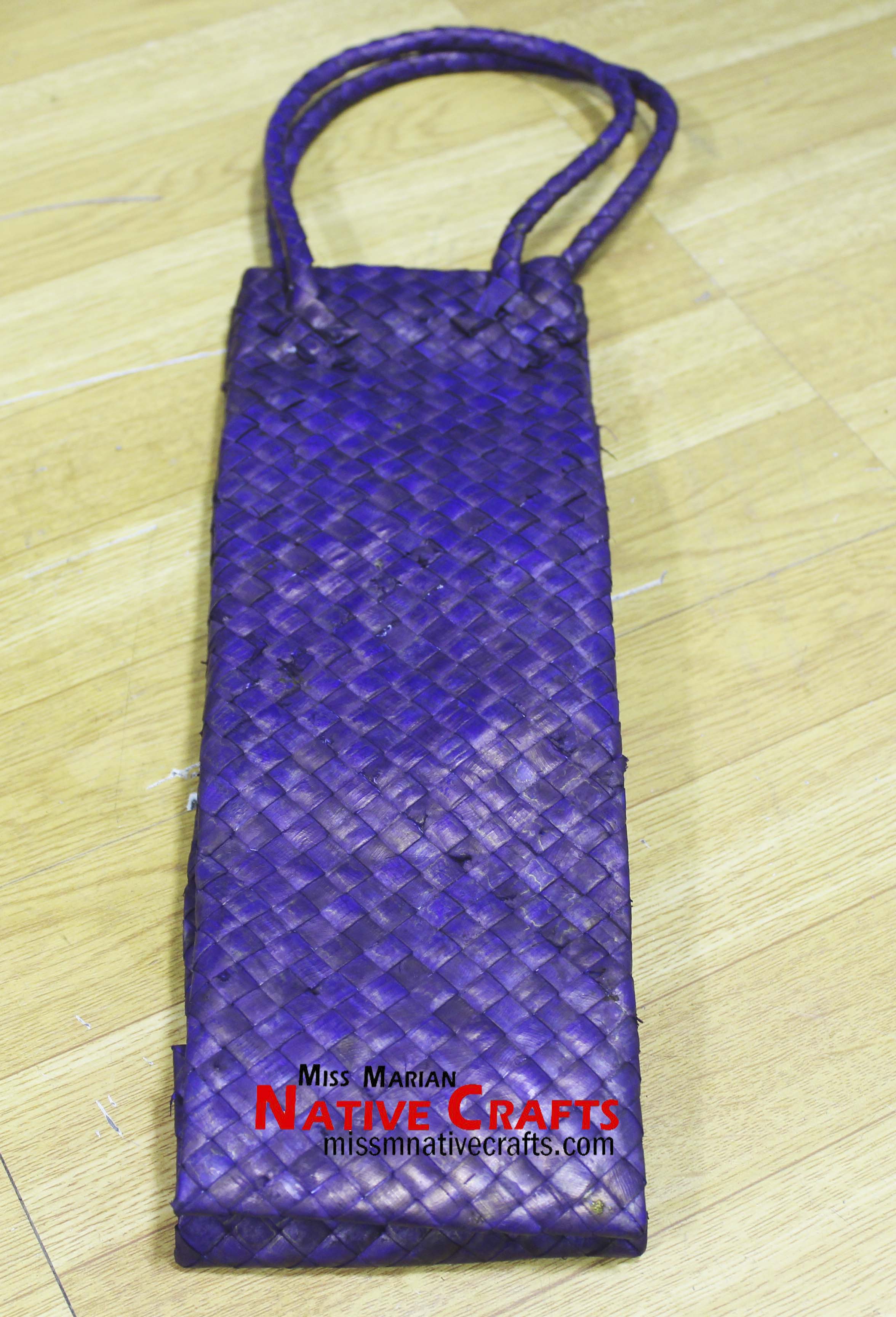 Buri Palm Leaf Wine Bags | Miss Marian Native Crafts