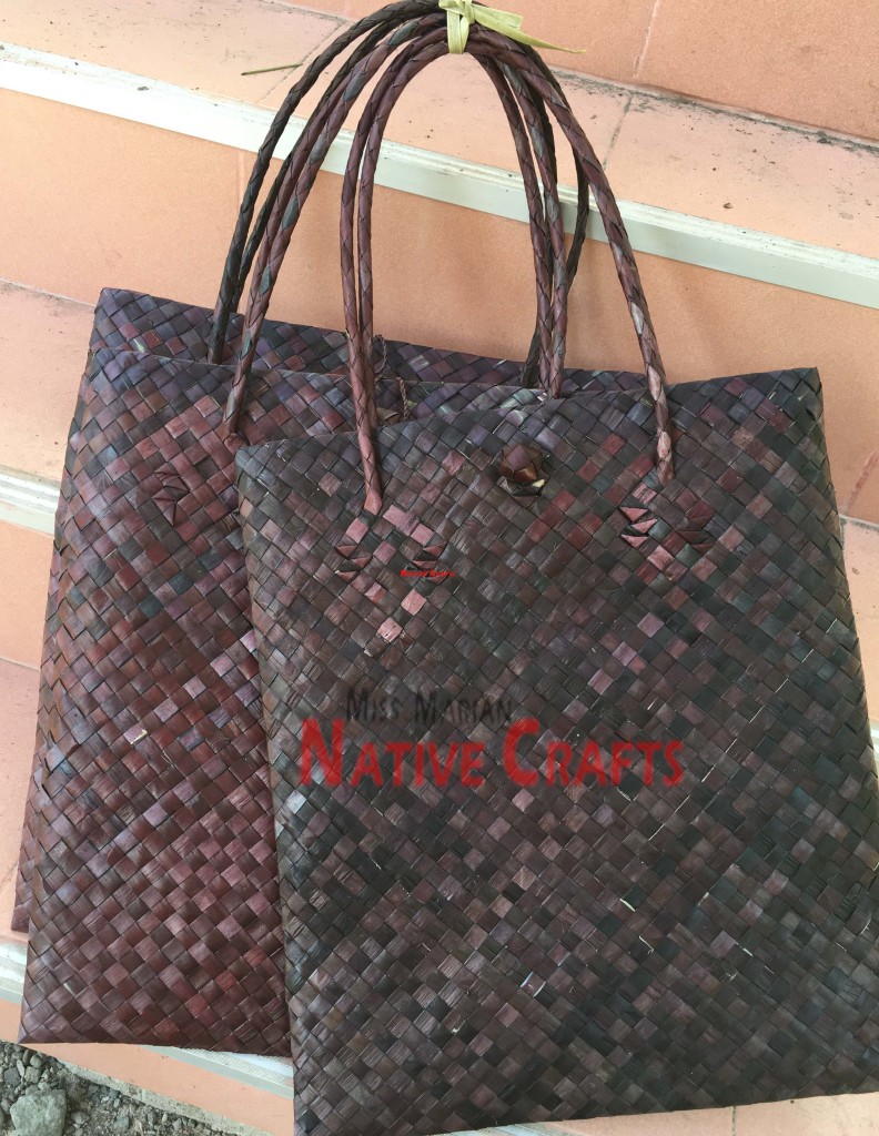 Lauhala Flax Kete Bags | Miss Marian Native Crafts